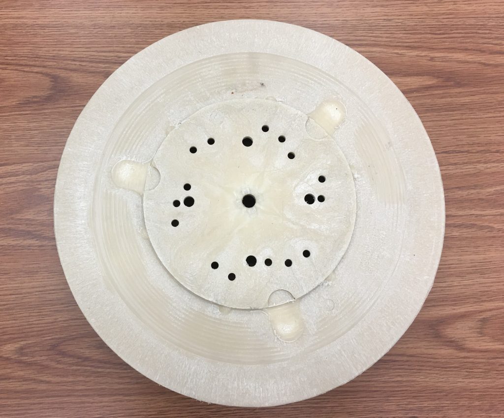 14" Strip Brush for the Edgewinder VCT edger | Aztec Products