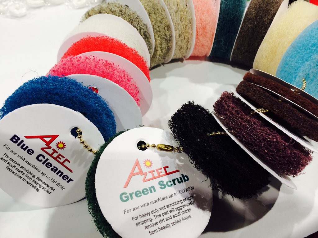 Aztec pads for VCT floors | Aztec Products