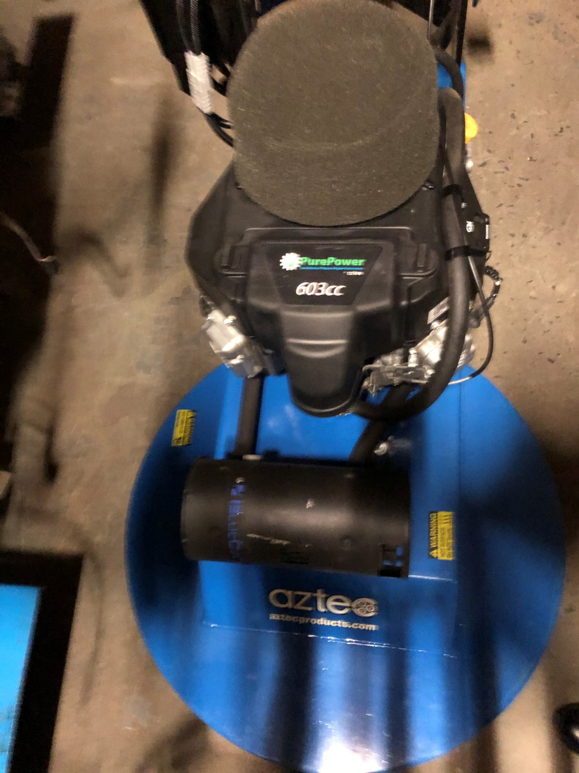Used Aztec Refurbished propane burnisher LOWRIDER LR 27 000 4101 – 2 ...