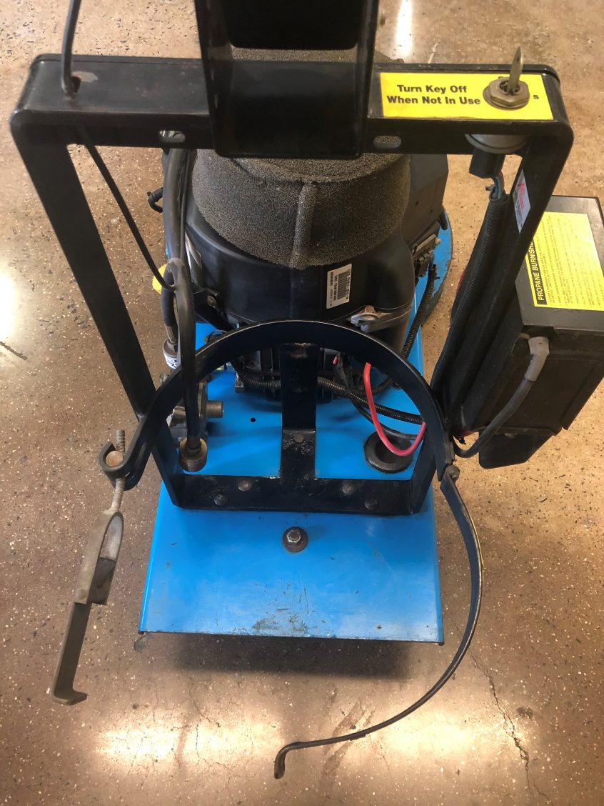 Used Aztec Lowrider propane burnisher 21 LR 000 1209 – C | Aztec Products